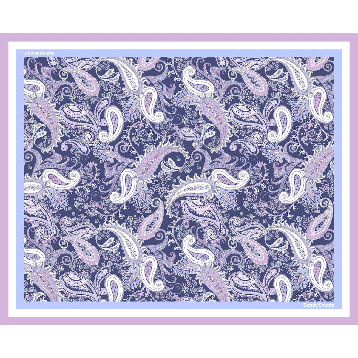 Paisley Women's Sarong - Sandy Snoots